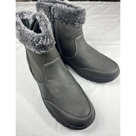 Khombu | Shoes | Khombu Womens Ankle Boots Waterproof Grey Size 8 New ...
